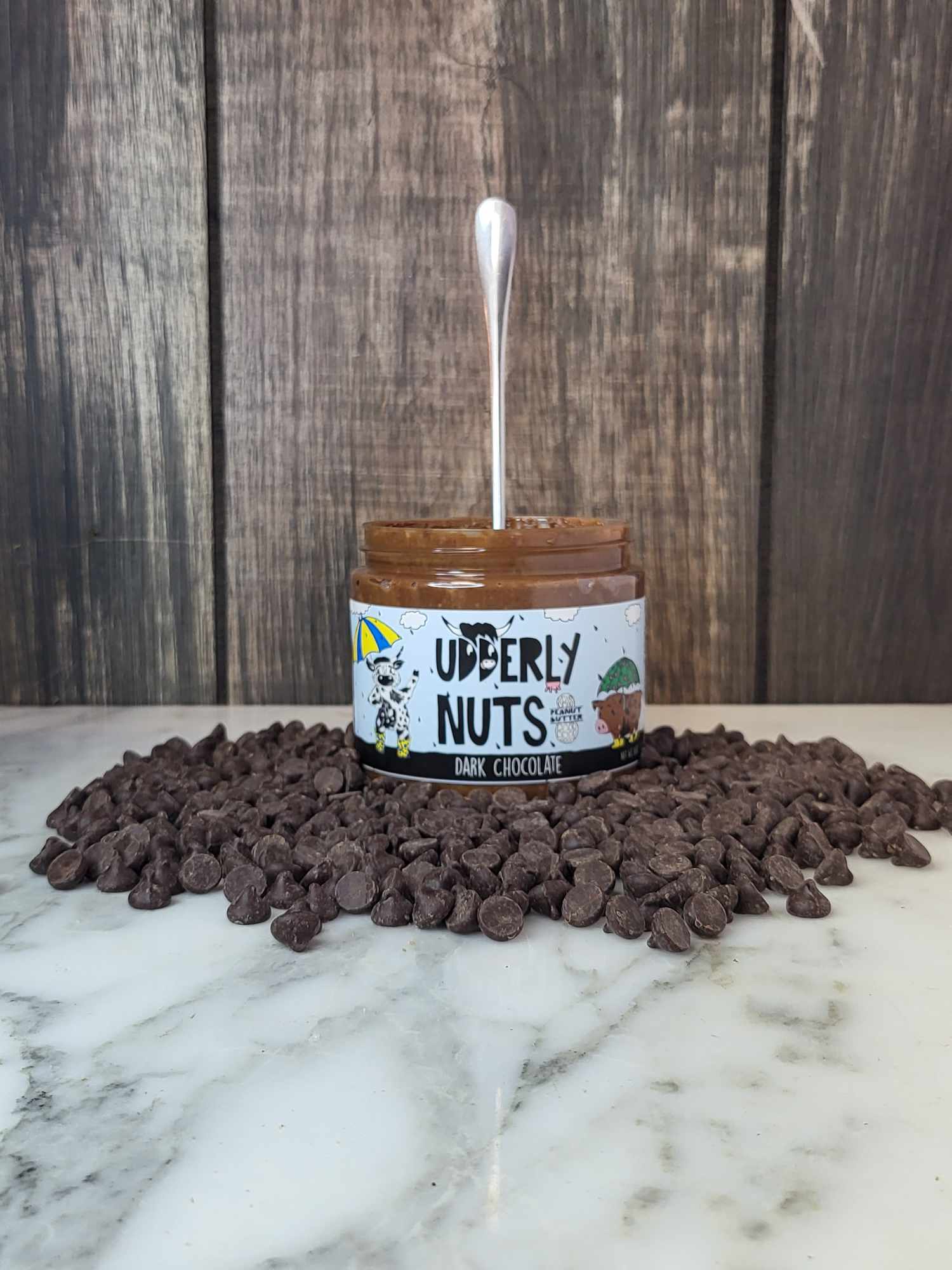 Dark Chocolate Peanut Butter - Udderly Nuts