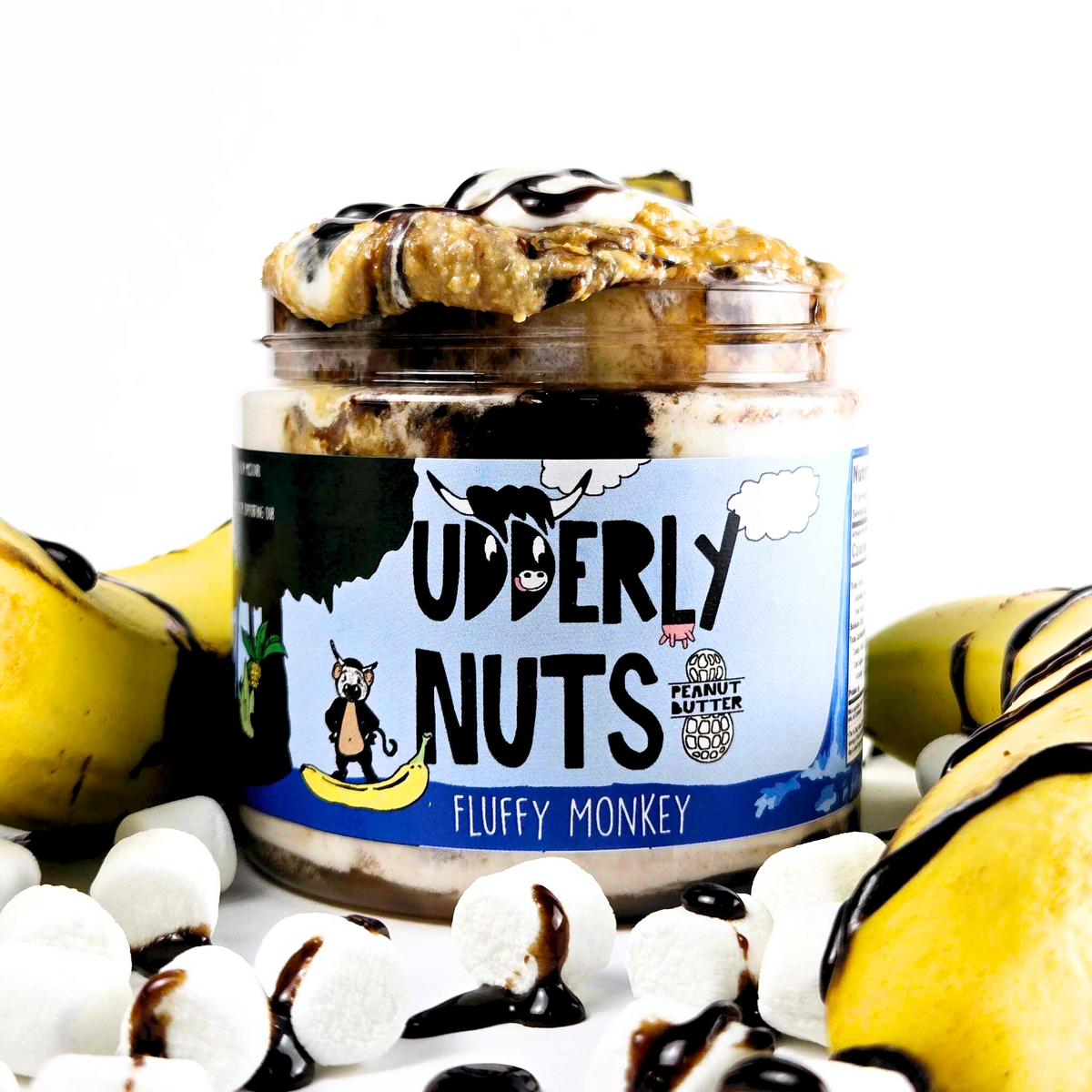 Fluffy Monkey – Udderly Nuts