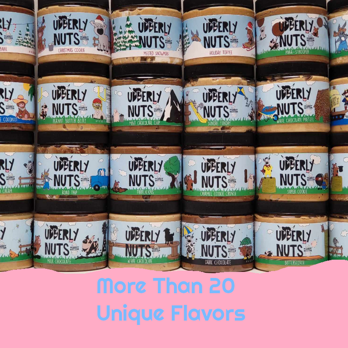 Handmade | Small Batch | Peanut Butter By The Spoon! – Udderly Nuts